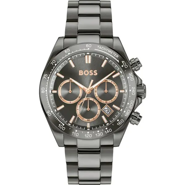 Hugo Boss Chronograph Bracelet Watch - Grey