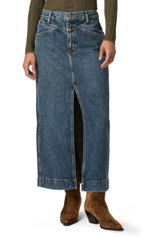 Paige Tayler Denim Maxi Skirt - Reading