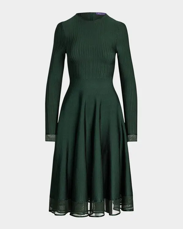 Ralph Lauren Knit Fit-and-flare Dress