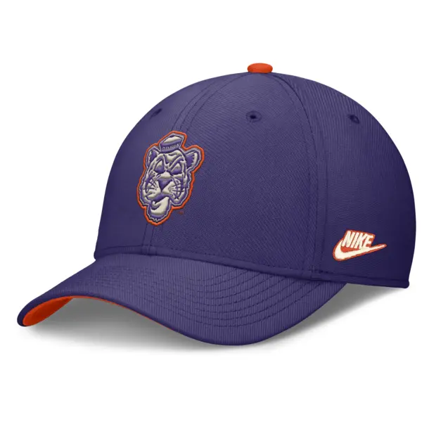 Nike Clemson Legacy Rise Dri-fit College Cap - Purple