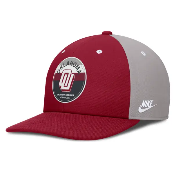 Nike Oklahoma Athletic Prep Pro Dri-fit College Adjustable Cap - Red