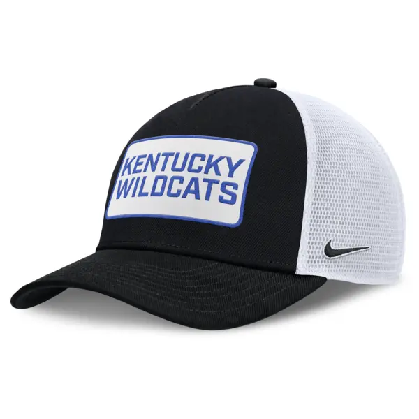 Nike Kentucky On-field Rise College Trucker Adjustable Hat - White