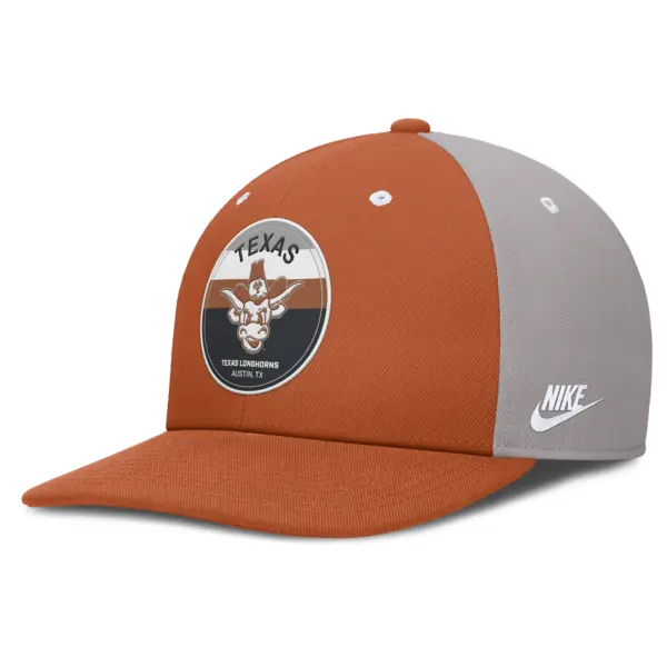 Nike Texas Athletic Prep Pro Dri-fit College Adjustable Cap - Grey