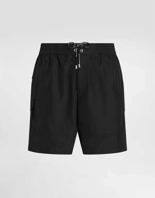 Dolce & Gabbana Medium Swim Boxer Shorts - Black