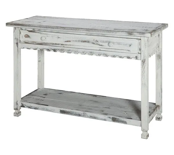 ALATERRE FURNITURE Rustic Cottage Media/console Table