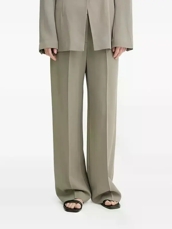SAMSOE SAMSOE Pleated Wide-leg Trousers