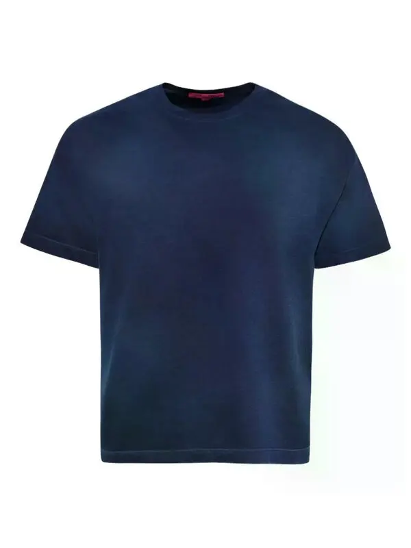 THE ELDER STATESMAN Sunbleached T-shirt - Blue