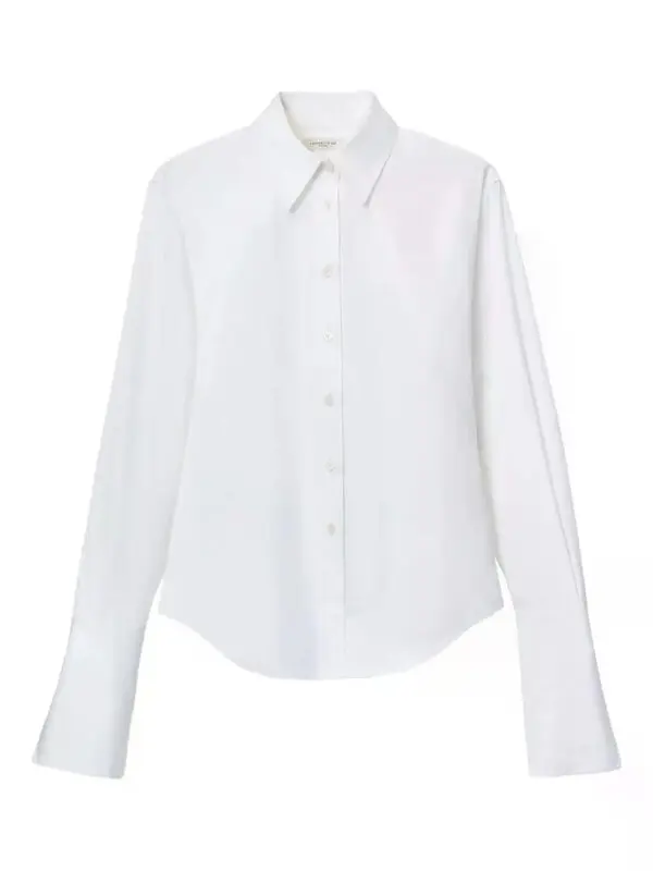 Lafayette 148 New York Curved Wide-cuff Shirt