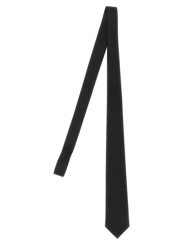 TOM FORD Plongé Nappa Tie - Black