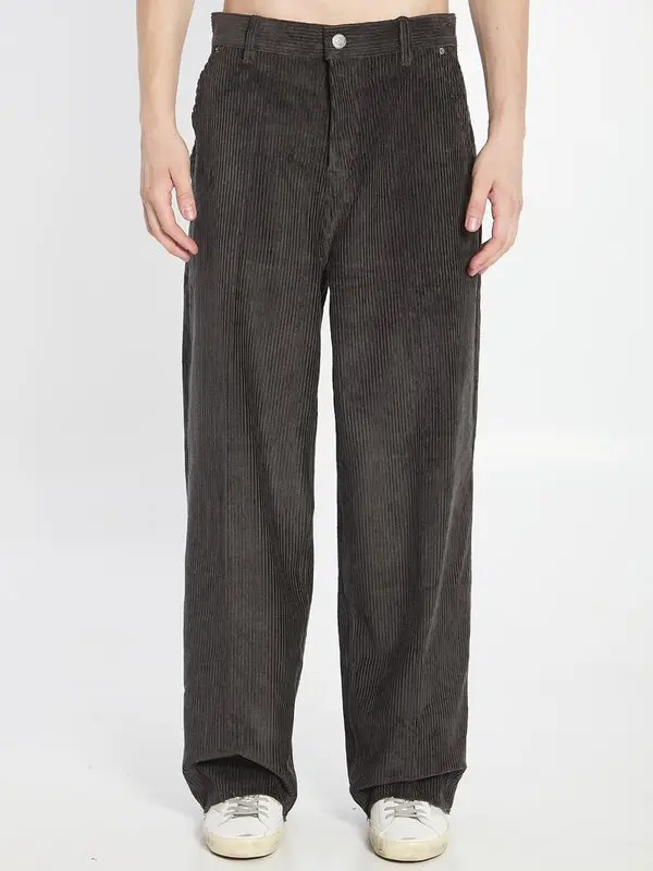 Ami Corduroy Velvet Trousers