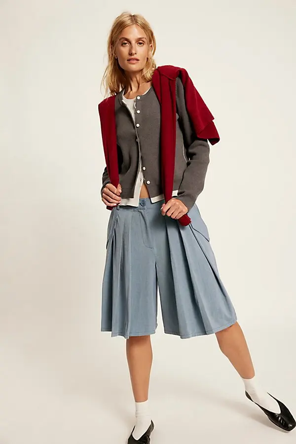 Free People We The Free Seeing Double Cardigan