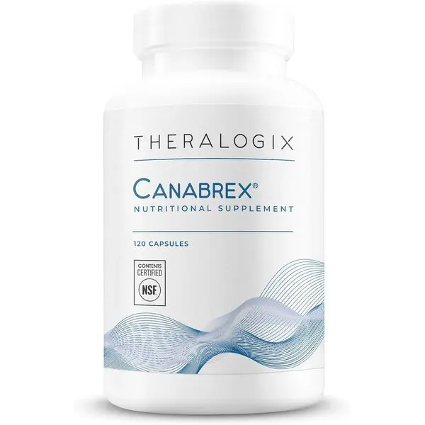 THERALOGIX Canabrex Endocannabinoid Supplement 60 Day Supply 120 Capsules