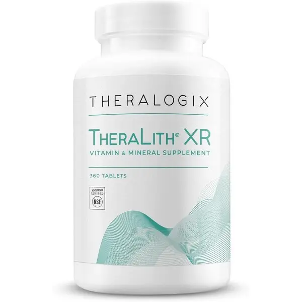 THERALOGIX Theralith Xr Vitamin & Minerals Supplement 90 Day Supply 360 Tablets