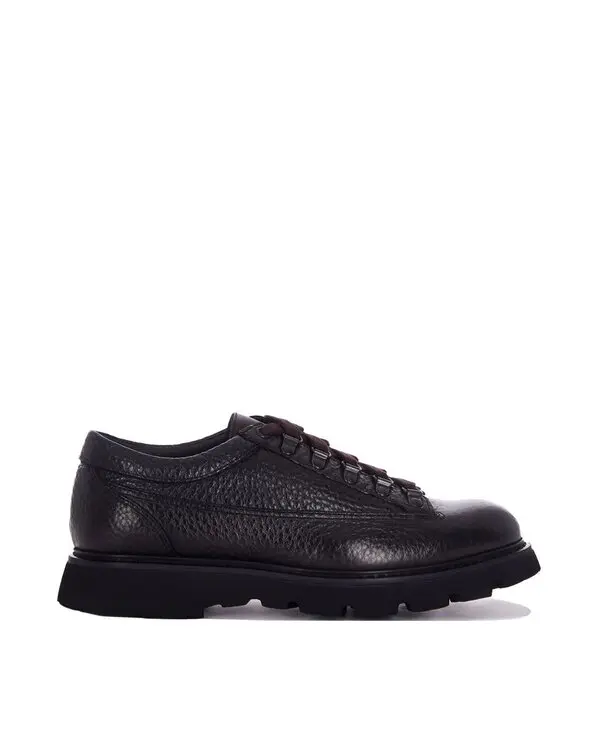 DOUCAL'S Lace-up Shoe - T.moro+f.do Nero