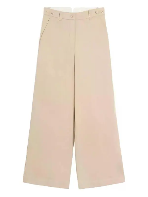 Max Mara High-waisted Wide-leg Trousers