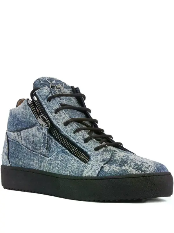 GIUSEPPE ZANOTTI Kriss Zip-fastening High-top Sneakers
