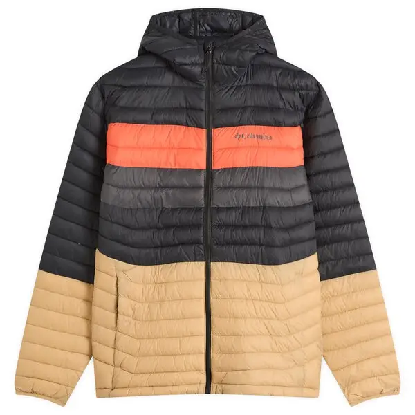 Columbia Powder Pass™ Hooded Jacket - Canoe/black/shark