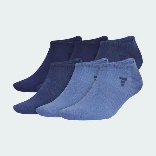 Adidas Superlite 3.0 6-pack No-show Socks - Dark Blue / Tech Indigo / Crew Blue