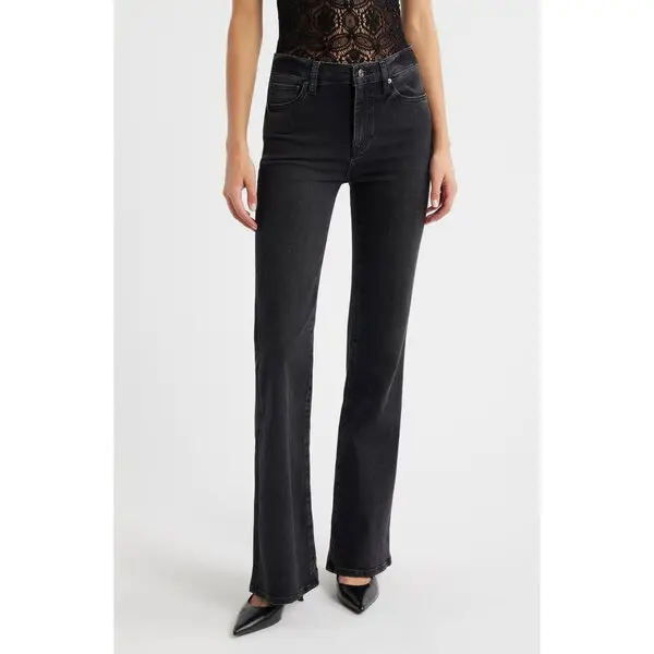 FRAME The Icon Flare Leg Jeans - Meteor