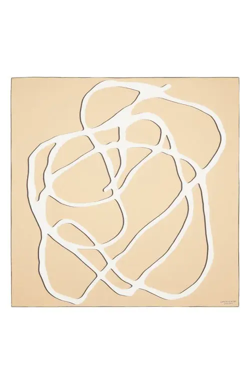 Lafayette 148 New York Square Wool & Silk Twill Scarf