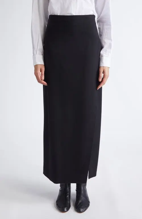 MAX MARA STUDIO Adorato Wool Wrap Skirt