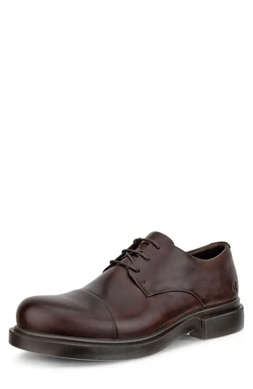 Ecco Metropole Seoul Cap Toe Derby - Mocha