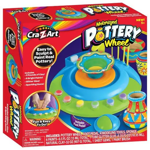 CRA-Z-ART Motorized Pottery Wheel Kit