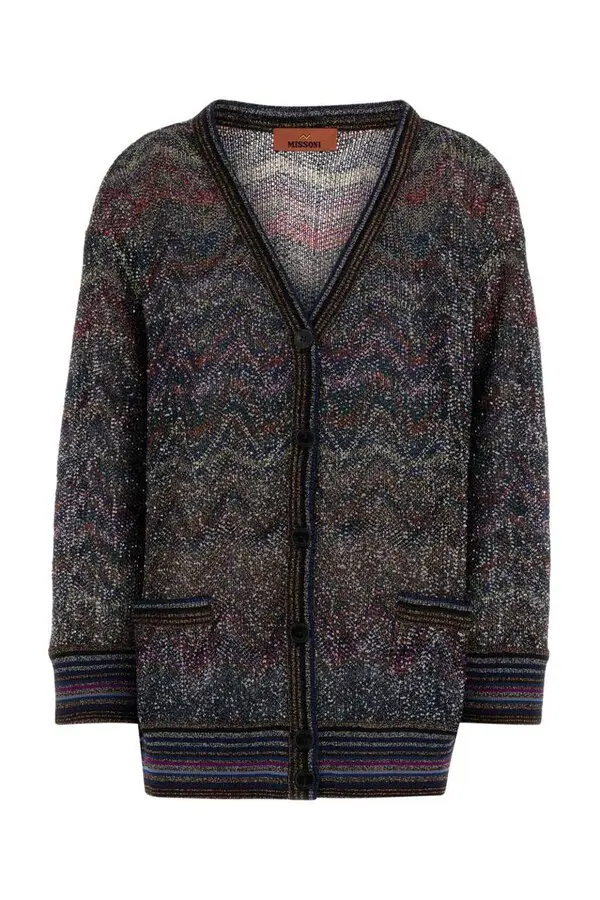 Missoni Multicolored Knit Cardigan - Multicoloured