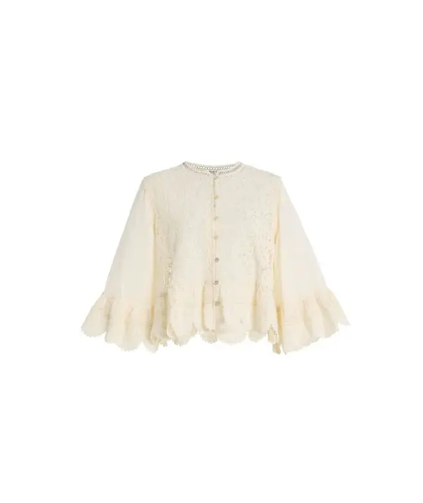 Sea Shanna Lace Top - Ivory