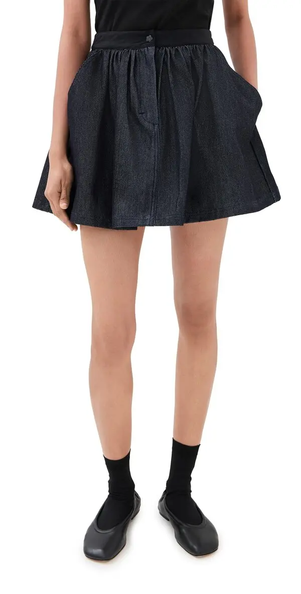 Cecilie Bahnsen Bobbi Denim Skirt