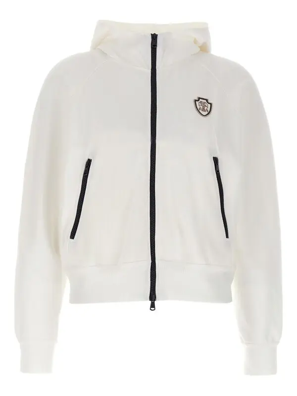 Brunello Cucinelli Cotton Piqué Sweater - White