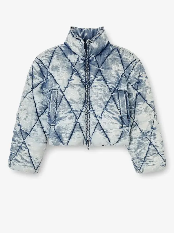 Diesel Whistel Denim Down Jacket