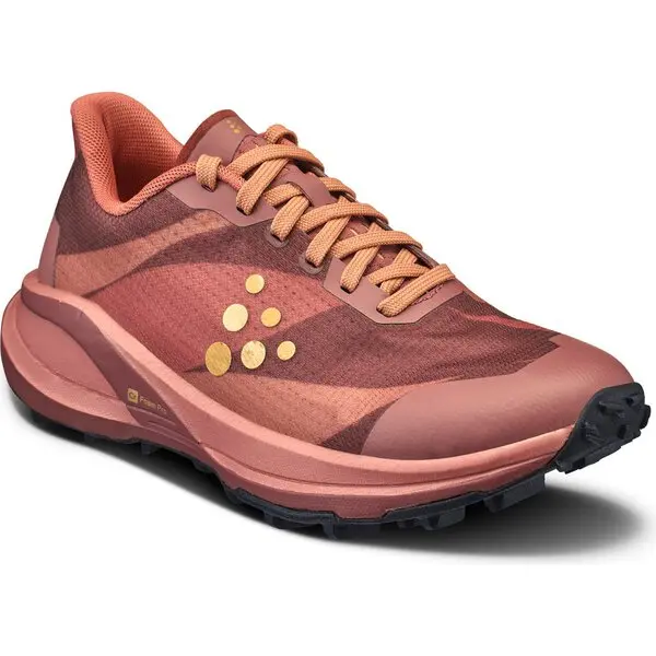 CRAFT Pure Trail Pro Running Shoe - Brown Multi