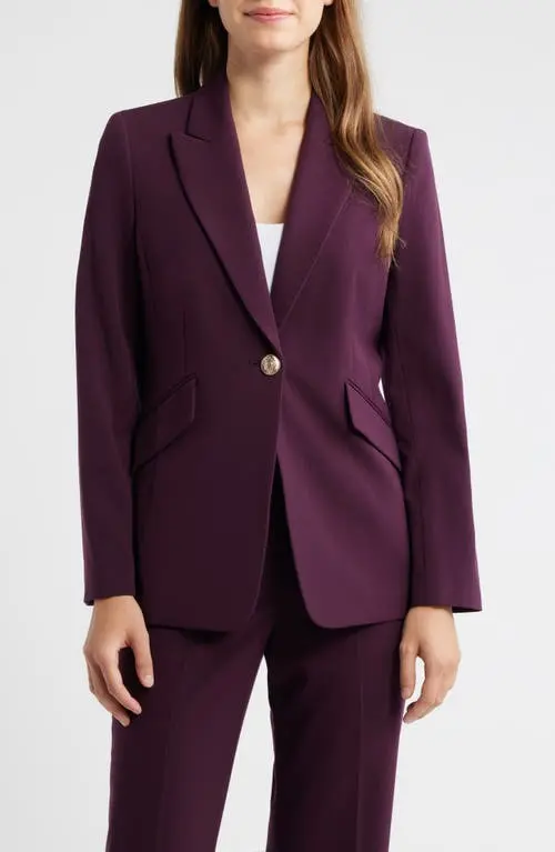TAHARI ASL One-button Blazer