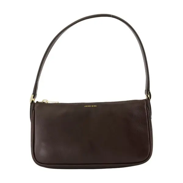 ANINE BING Mini Elly Shoulder Bag - Brown