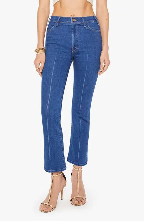 MOTHER The Hustler High Waist Ankle Bootcut Jeans