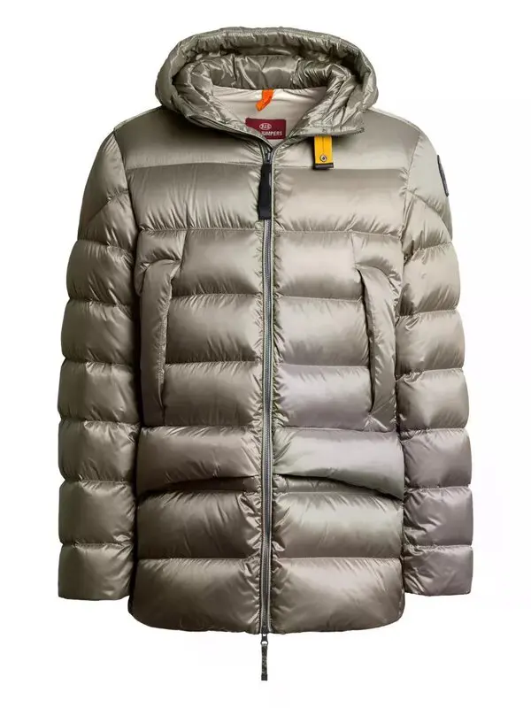 PARAJUMPERS Rolph Hooded Puffer Jacket - Grey