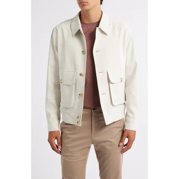 REISS Barry Cotton-blend Jacket