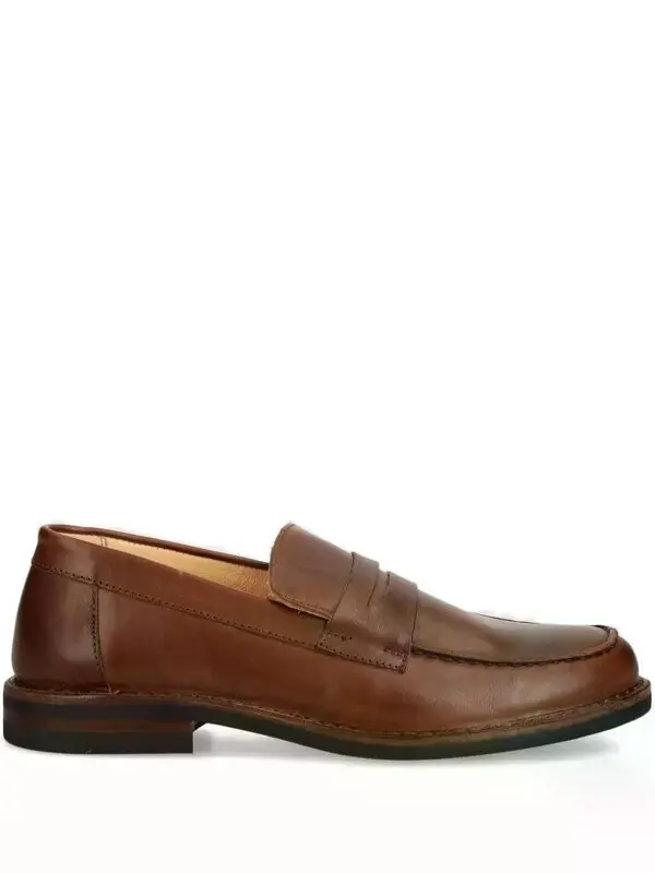 ASTORFLEX Leather Penny Loafers