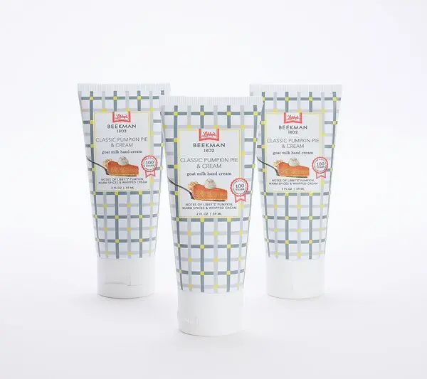 BEEKMAN 1802 X Libby's Classic Pumpkin Pie Hand Cream Trio