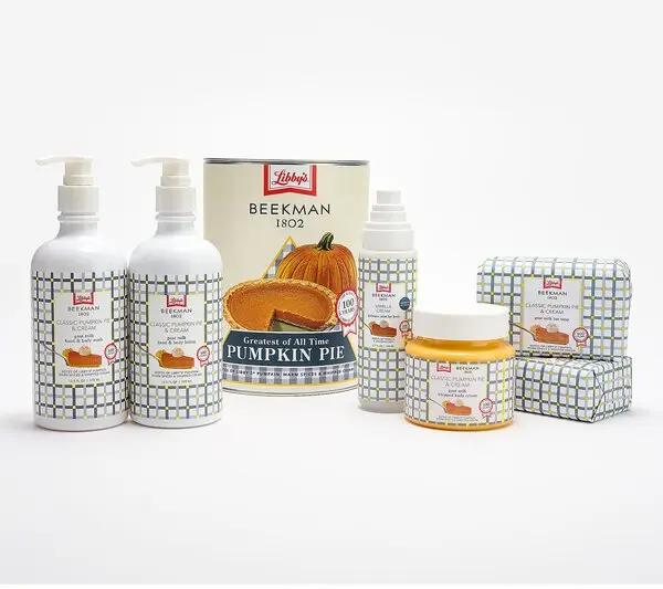 BEEKMAN 1802 X Libby's 7pc Classic Pumpkin Pie Collection