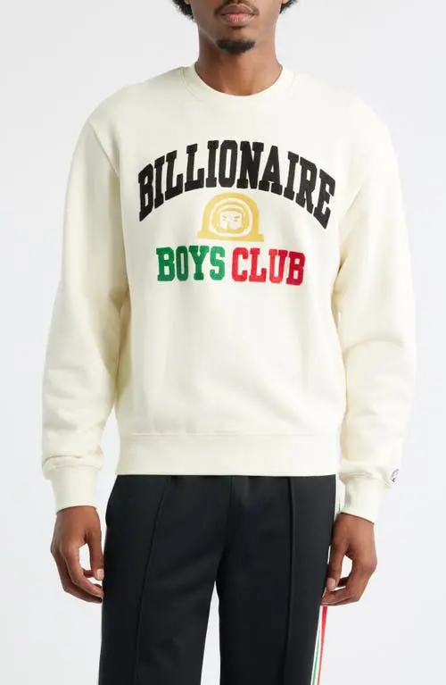 BILLIONAIRE BOYS CLUB Collegiate Embroidered Sweatshirt