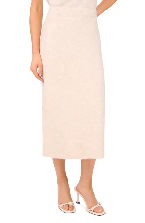 CECE DUPRAZ Ribbed Midi Sweater Skirt - Malted