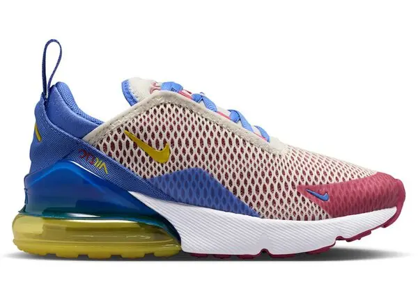 Nike Air Max 270 Sneakers - Soft Pearl/comet Blue/sweet Beet