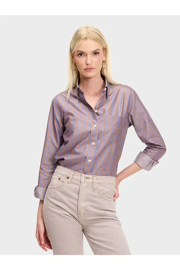 SARAH ALEXANDRA Weekend: Big Sur Shirt - Stripe
