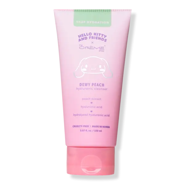 THE CREME SHOP Hello Kitty And Friends Dewy Peachy Hyaluronic Cleanser