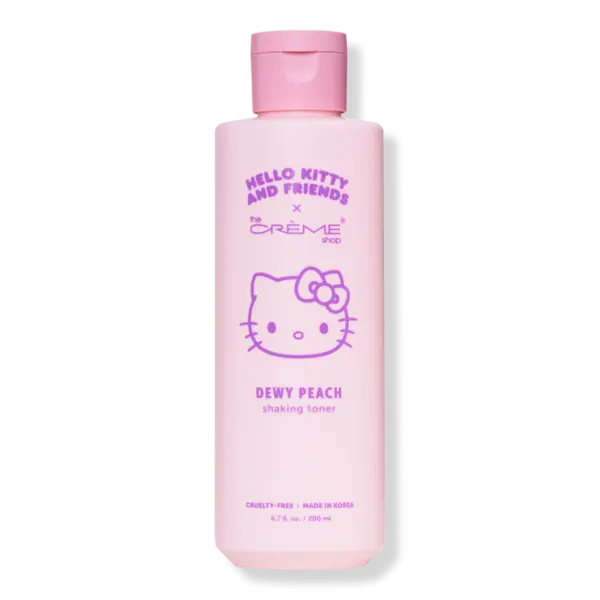 THE CREME SHOP Hello Kitty And Friends Dewy Peachy Shaking Toner