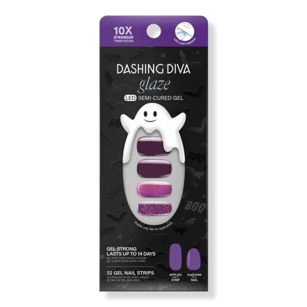 DASHING DIVA Glaze Semi-cured Gel, Amethysta - One-color