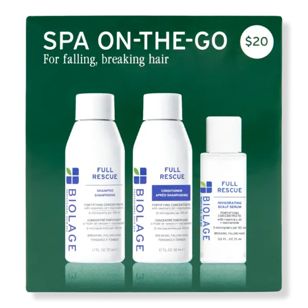 BIOLAGE Full Rescue Spa On-the-go Minis Hair Kit