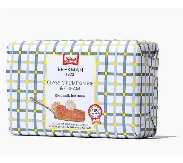 BEEKMAN 1802 X Libby's Classic Pumpkin Pie & Cr Eam Bar Soap